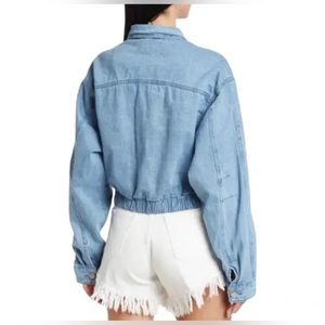 Blank NYC | Jackets & Coats | Blank Nyc Cropped Denim Jacket | Poshmark